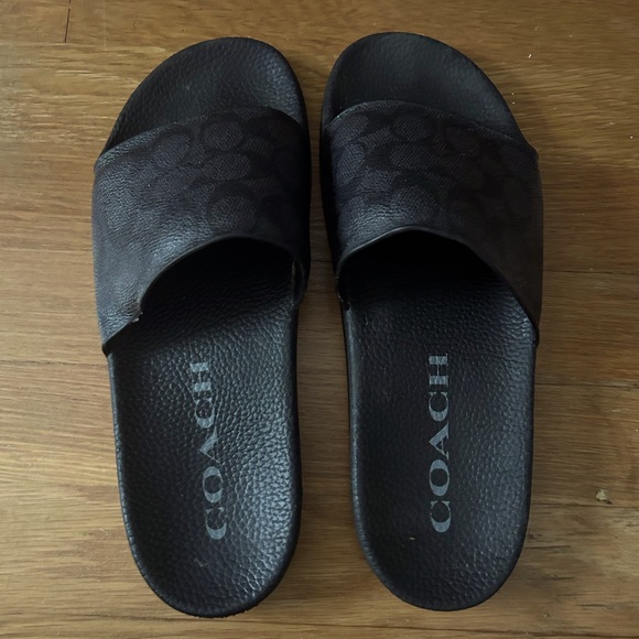 Coach | Shoes | Coach Slides Size Rarely Worn | Poshmark